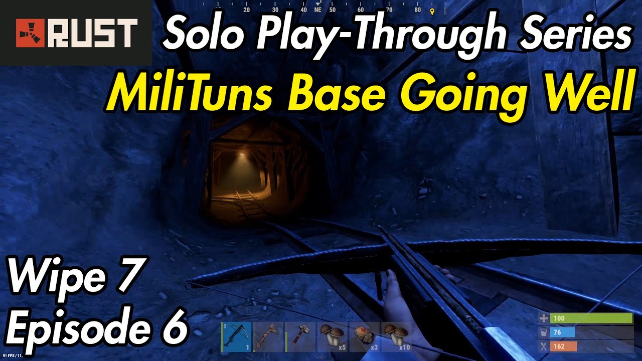 Rust Solo Play-Through Series - Wipe 7 - Episode 6 - YouTube