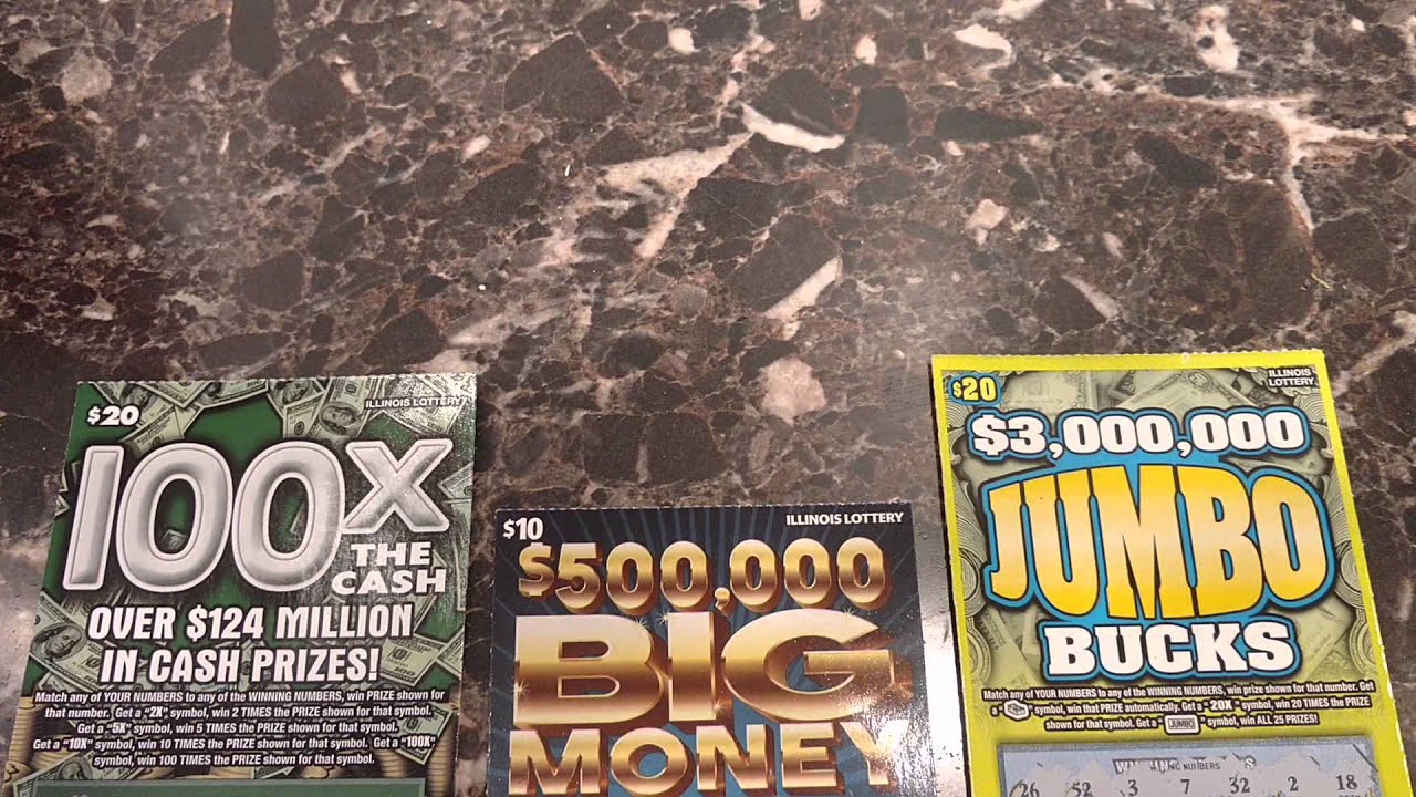 Multiple winning tickets 100X Jumbo Bucks 500,000 Big Money - YouTube