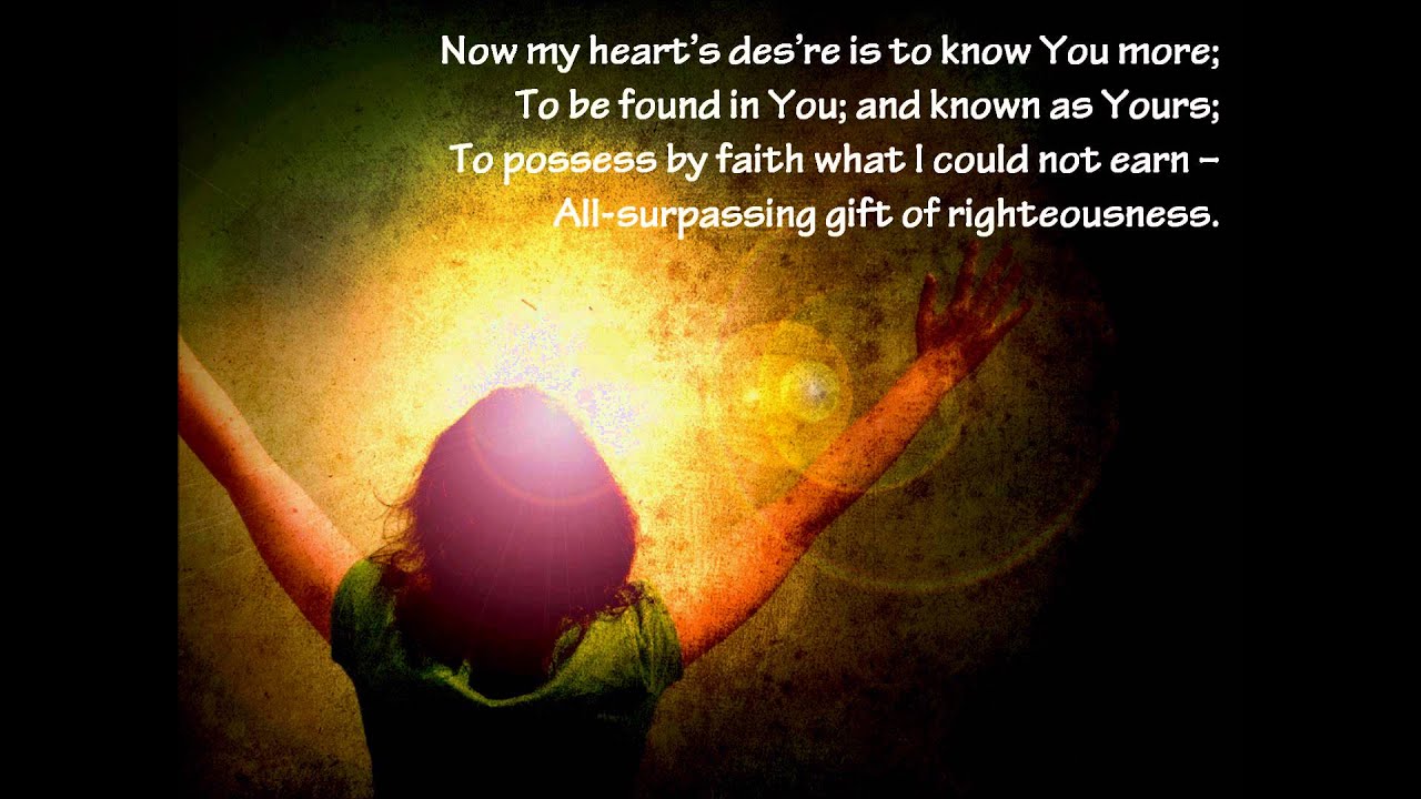 Knowing You, Jesus {with lyrics} - //Graham Kendrick\\ - YouTube