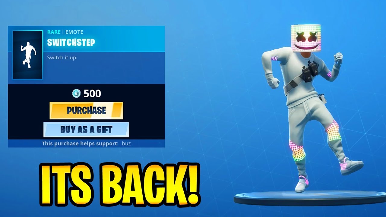 May 10 ITEM SHOP! SWITCHSTEP emote is back..!! - Fortnite Daily Update ...
