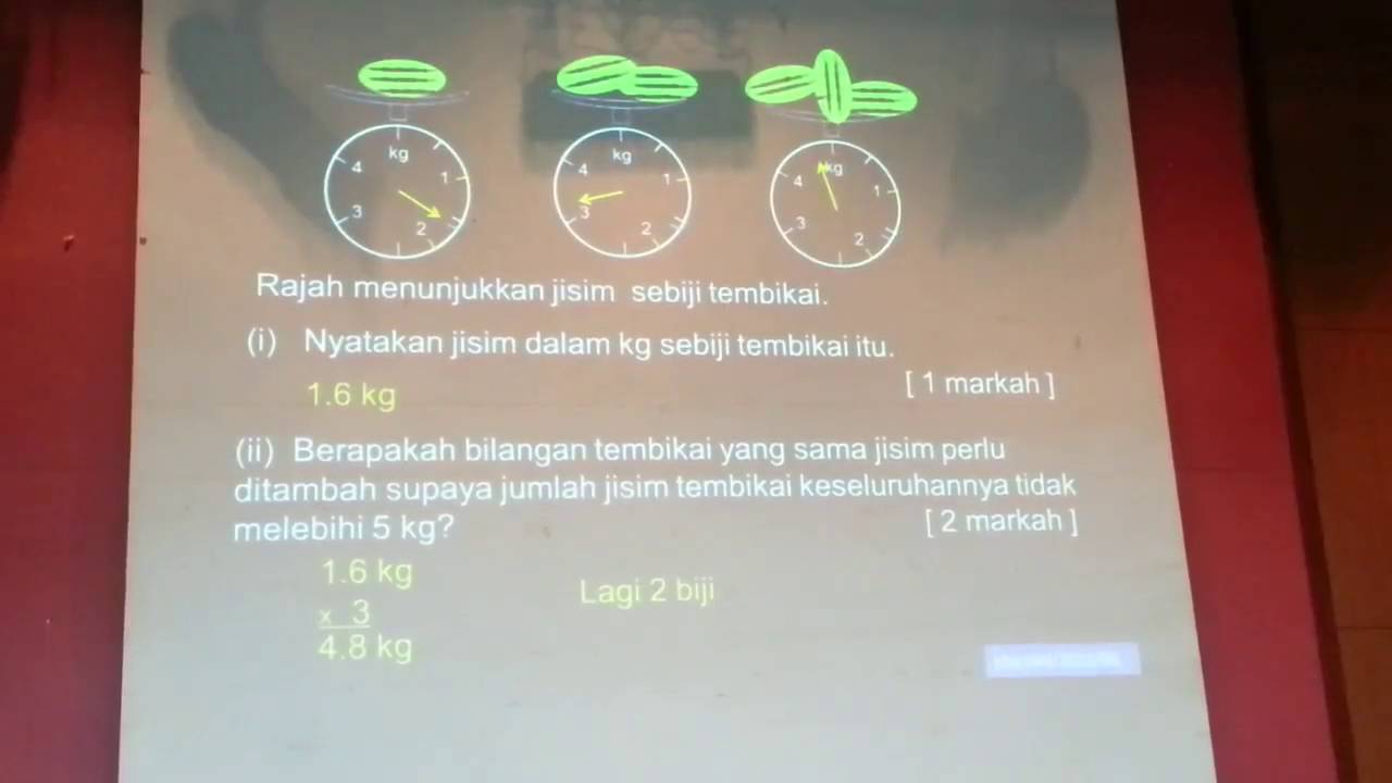 [Pecutan UPSR] Soalan Math Pt 1 - YouTube