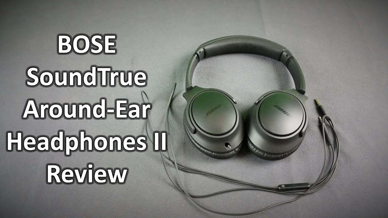 BOSE Soundtrue Around Ear Headphones Review Unboxing & Full Hands on ...