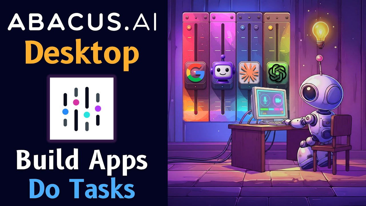 What Is Abacus AI Desktop? 🧠 Build Apps & Automate Tasks Tutorial - YouTube