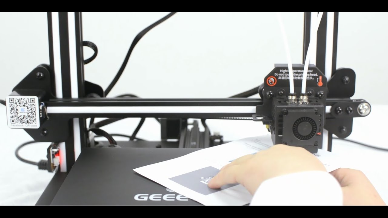 Manual Level on GEEETECH A20M - YouTube