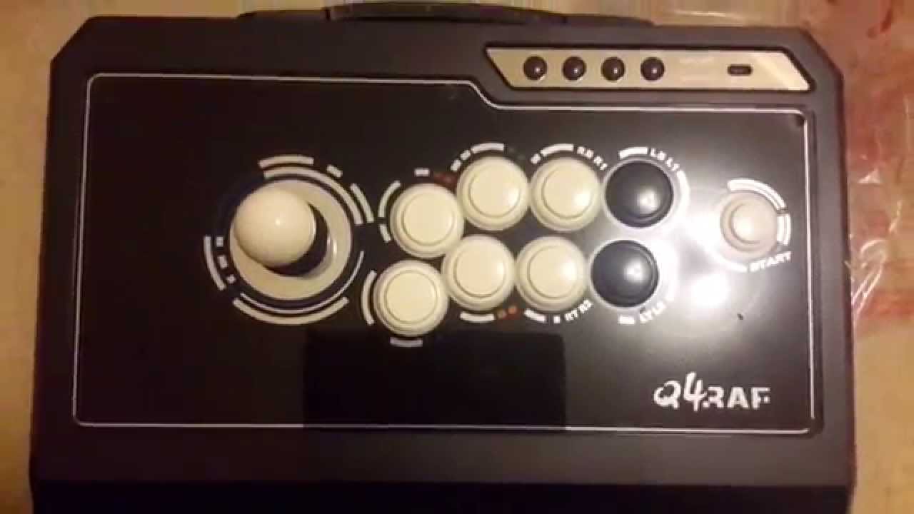 Eightarc Qanba Q4 Black Fightstick Unboxing - YouTube