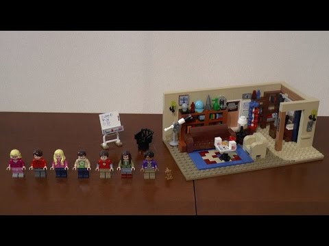 LEGO Ideas 21302 Teoria wielkiego podrywu - część 2 - unboxing rozpakowanie