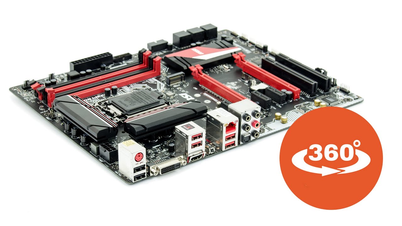 MSI Z170A Tomahawk - 360 stopni - YouTube