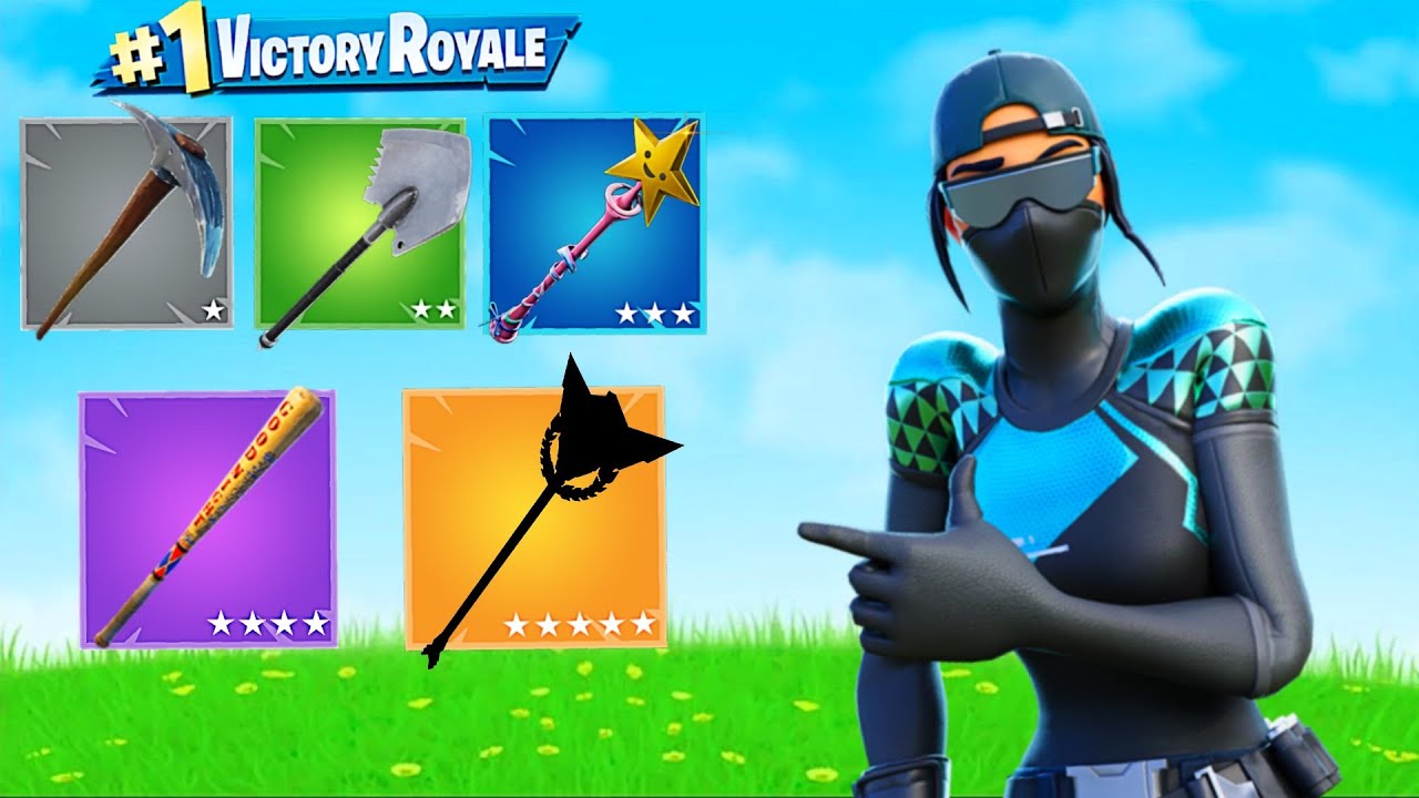 *RANDOM PICKAXE* Challenge In FORTNITE ! - YouTube