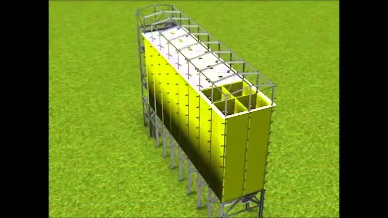 SCE modular silo bins storage - Project Sweep 1 - YouTube