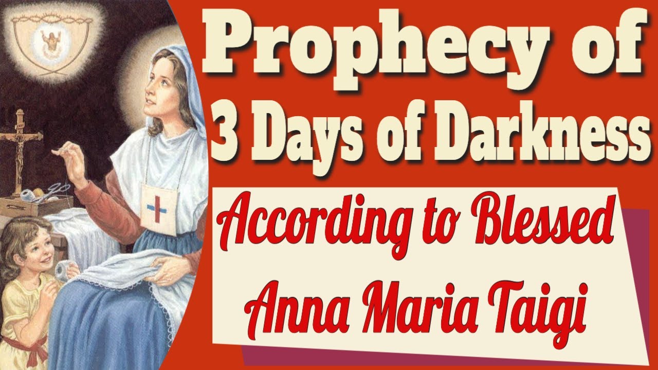 Blessed Anna Maria Taigi's Prophecy on the Chastisement and 3 Days of ...