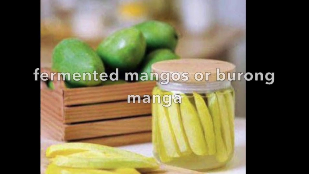 Pinoy Recipe Burong Mangga or Fermented Mango - YouTube