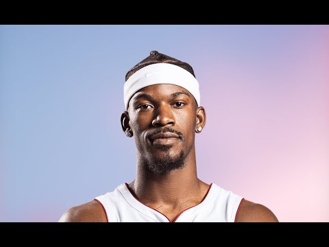 Jimmy Butler's emo look that he showed up in on Media Day | Rawr xD ...