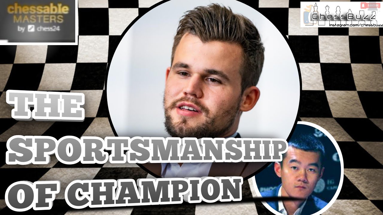 Great SPORTSMANSHIP By MAGNUS CARLSEN || Sign of A True Gentleman |Ding ...