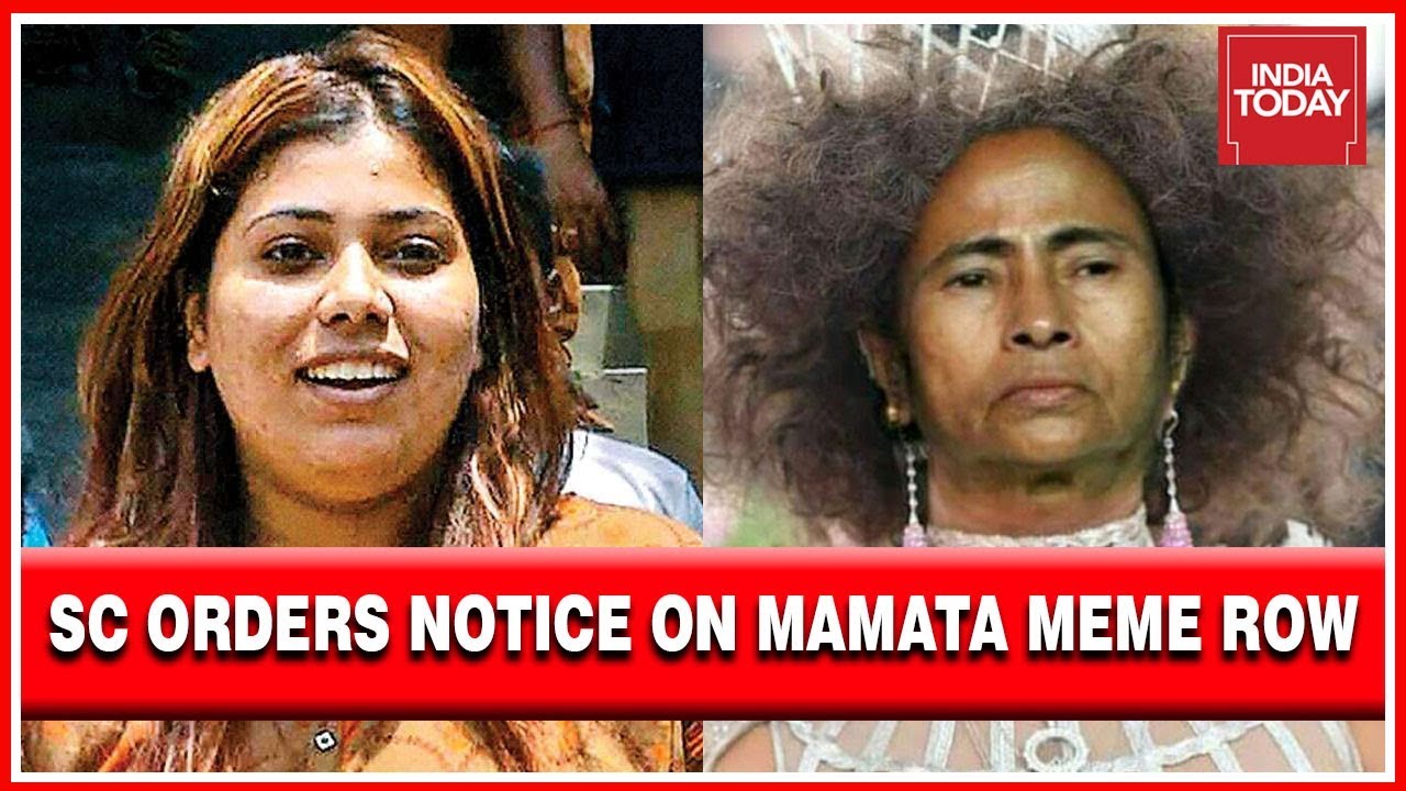 Mamata Meme Case : SC Issues Contempt Notice Against Bengal Officers ...