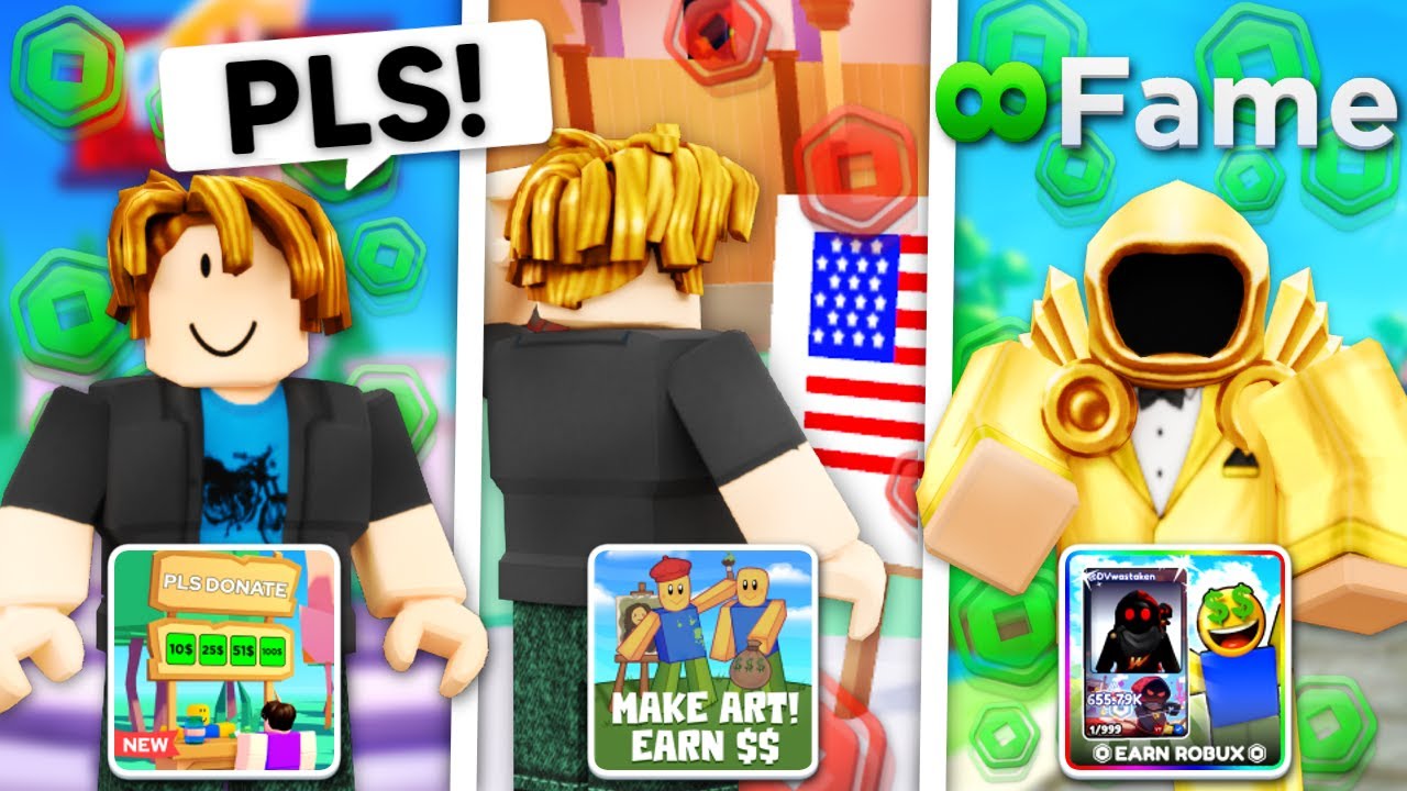 Which Donation Game Gets You The MOST Robux? - YouTube