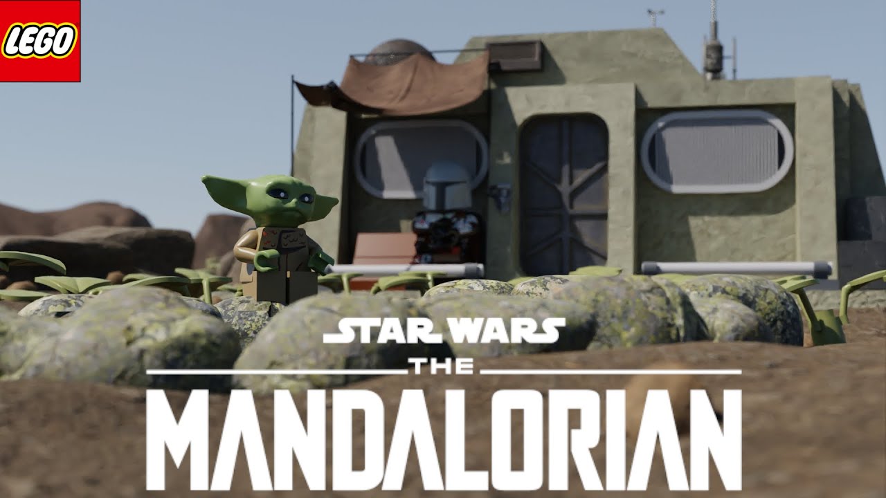 Mando and Grogu In Their New Home | LEGO The Mandalorian - YouTube