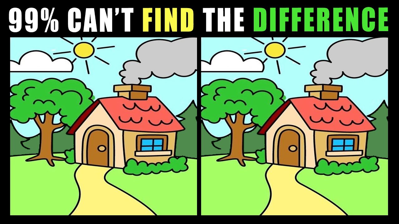 [Find the difference] GENIUS CAN FIND ALL! 😃 HARD QUIZ! [Spot the ...