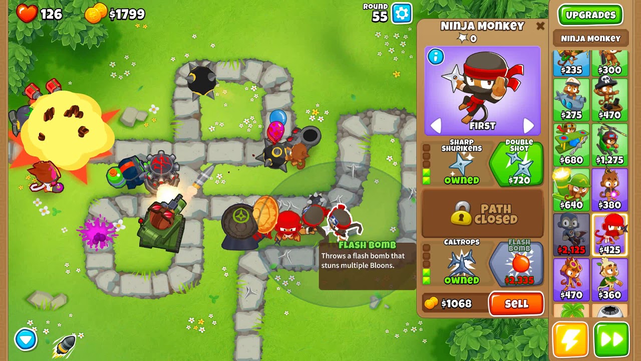 first real btd6 play POWER!!!! - YouTube