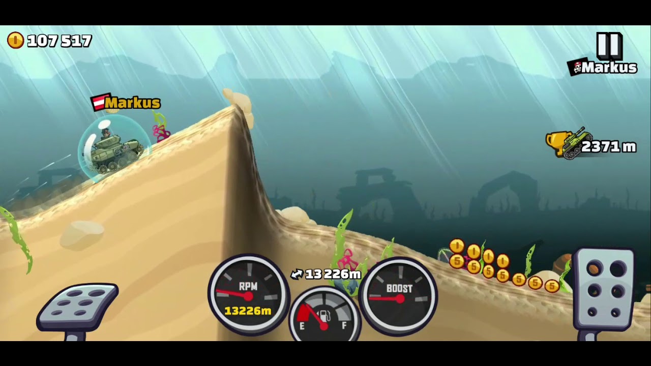 HCR2 | How to get past 14100m with tank in reef - YouTube