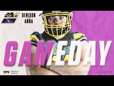 Denison vs. Anna Varsity Football - YouTube