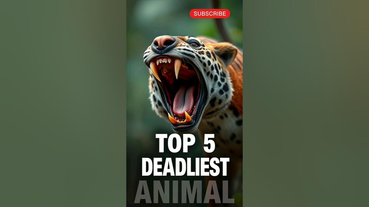 Top 5 deadliest animals in the earth - YouTube