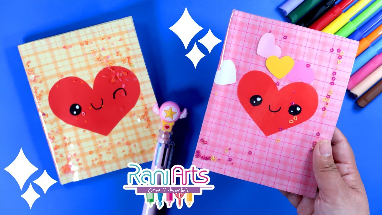 DIY - Haz tus propias LIBRETAS super bonitas y fáciles. - YouTube