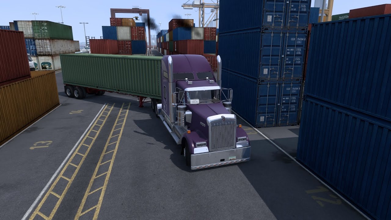 ENTRGA DE CONTENEDOR AMERICAN TRUCK SIMULATOR/ KENWORTH - YouTube