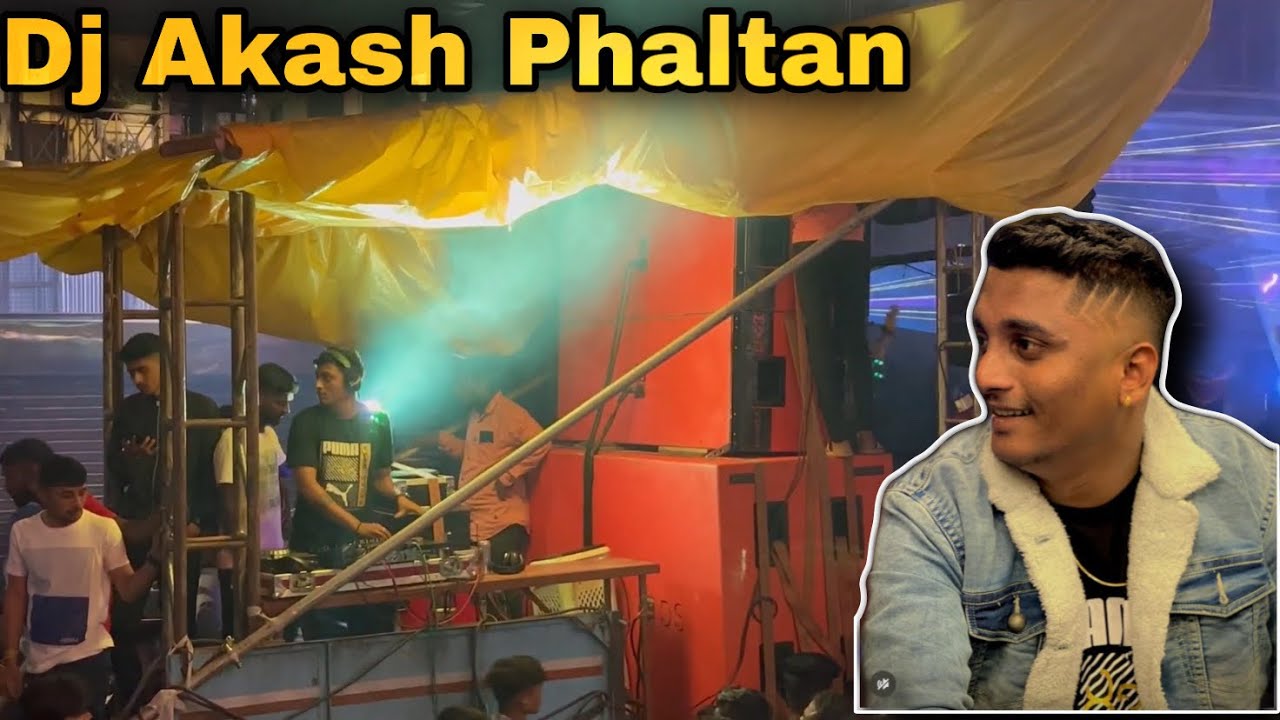 👑 Dj akash phaltan Live mixing At karad | With India audio 6060 | #dj # ...