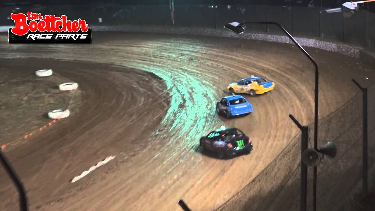 Production Sedans - B-Main - Australian Title - Dubbo Speedway - 26.04. ...