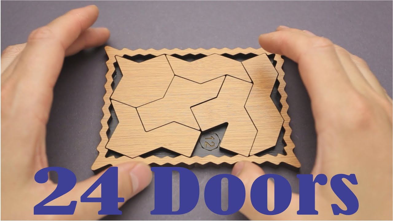 24 Doors from Jean Claude Constantin -- Solution - YouTube