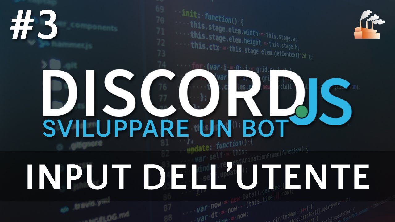 Creare un Bot Discord #3 - Input dell'utente (Args) - YouTube