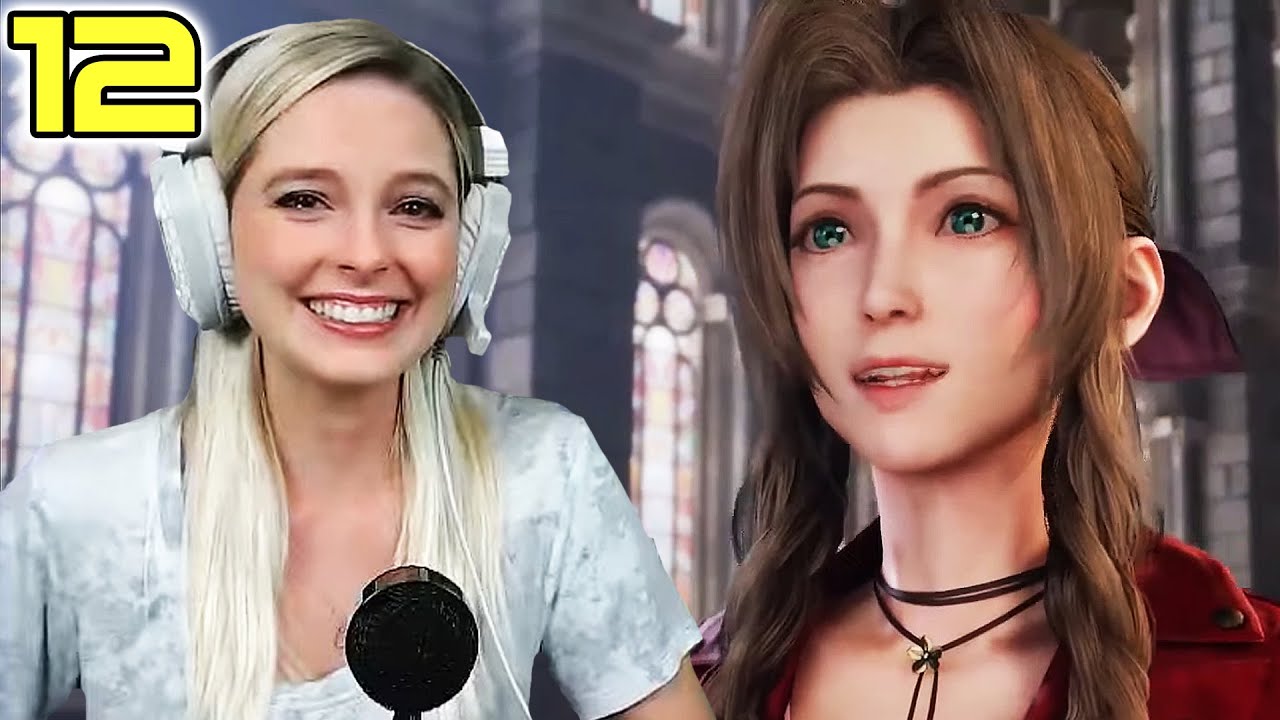Meeting Aerith in the Church - Aerith VA Plays Final Fantasy VII Remake ...