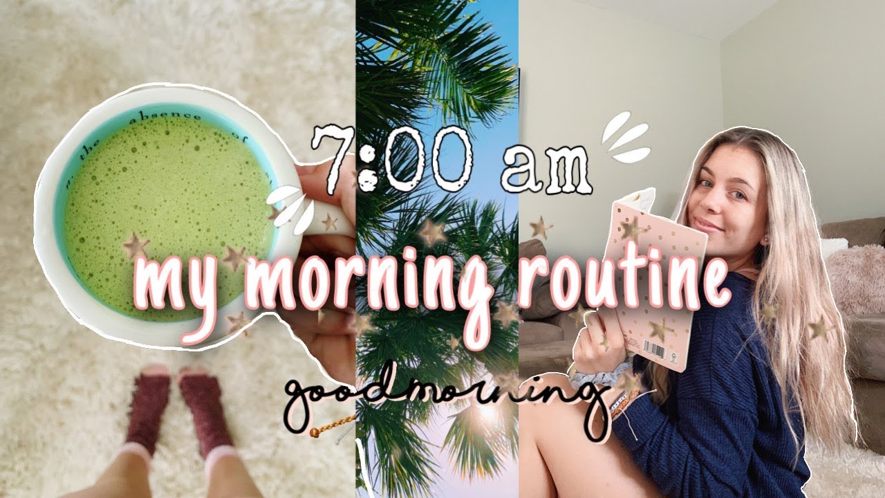 my 7am *extended* morning routine! | quarantine edition - YouTube