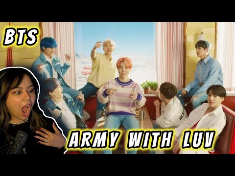 REACTING to BTS feat. Halsey 'boy with luv' | 'army with luv' version