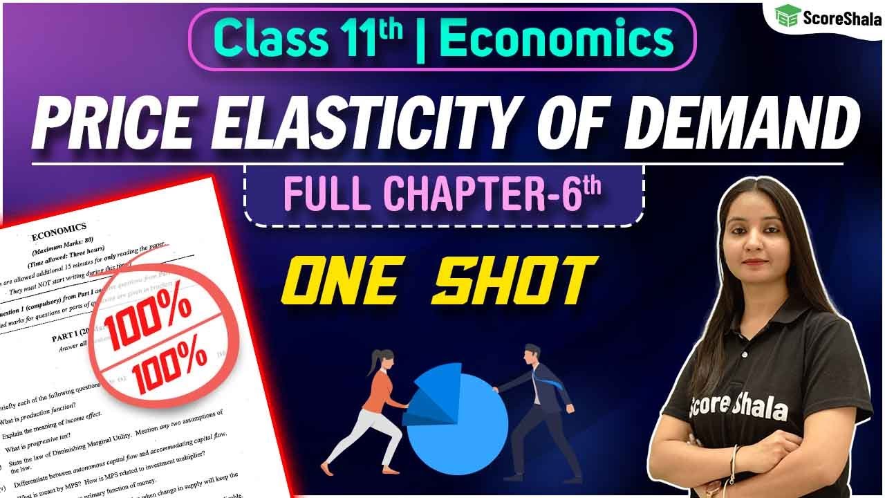 Class 11 Economics - Price Elasticity Of Demand FULL CHAPTER ...