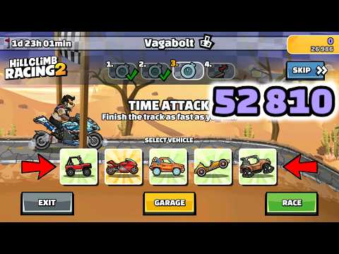 Hill Climb Racing 2 – 52810 points in VAGABOLT Team Event