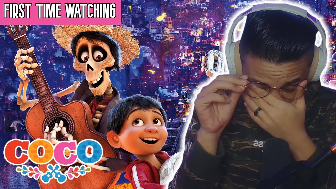 shedding real MAN TEARS watching *COCO (2017)* for the first time ...