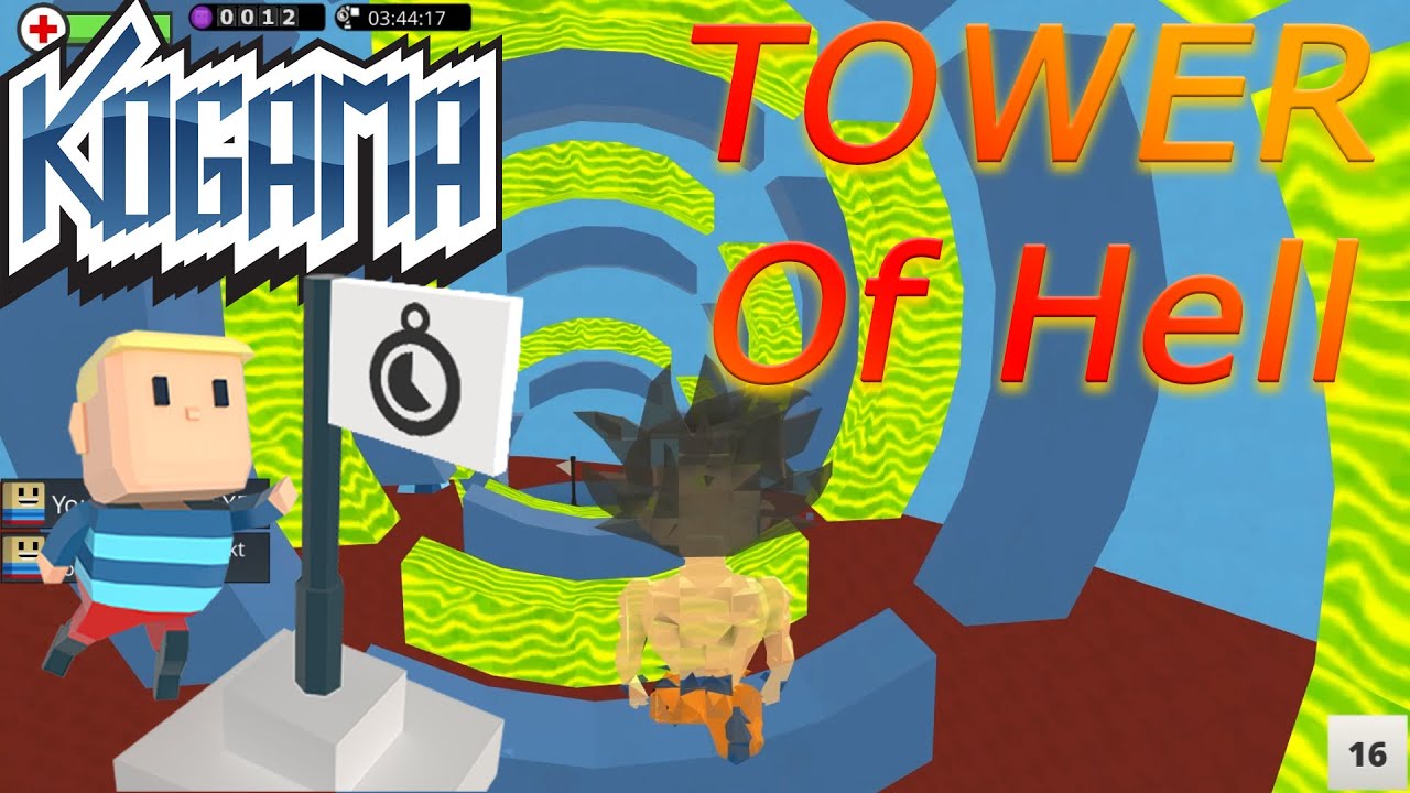 TOWER Of Hell! KoGaMa Speed Run - YouTube