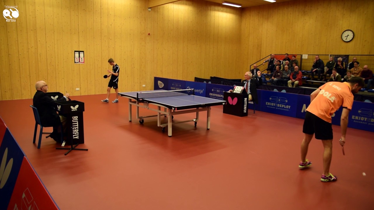 Roel Bogie - Ionut Seni | ETTU CUP (2nd Stage) - YouTube