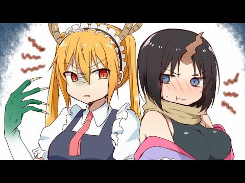kobayashi dragon maid S tohru vs elma amv pop smoke invincible AMV ...