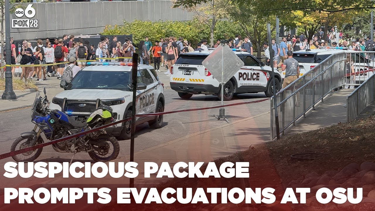 A suspicious device has prompted evacuations at Ohio State University ...