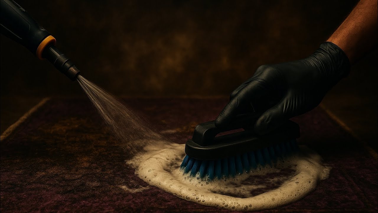 "EXTREME DIRTY RUG CLEANING – Most Satisfying Transformation!" - YouTube