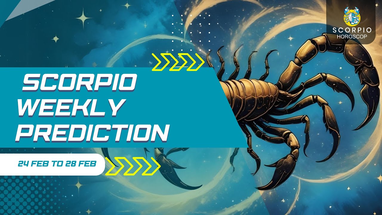 Scorpio Weekly Horoscope & Zodiac Predictions l February 17th to 23rd # ...