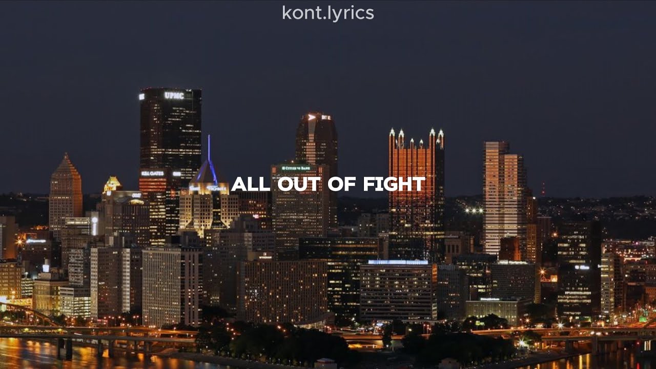P!NK - All Out Of Fight (Official Video) (Lyrics) - YouTube