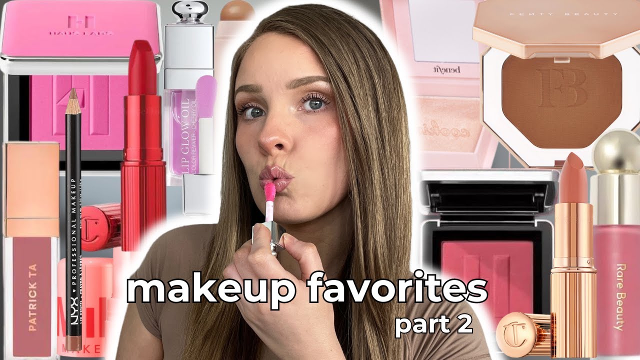 my favorite makeup products in every category | PART 2 - YouTube