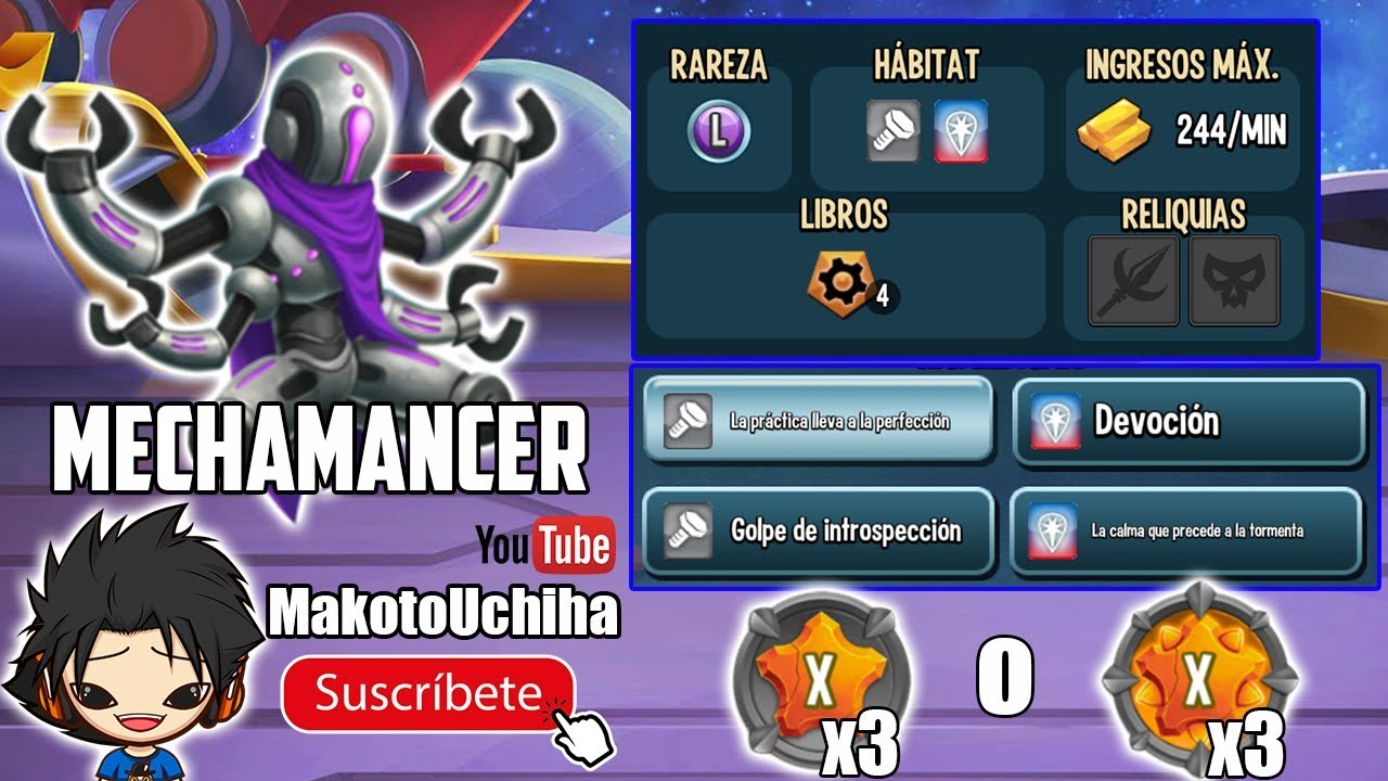 EL INFRAVALORADO MECHAMANCER - Monster Legends - YouTube