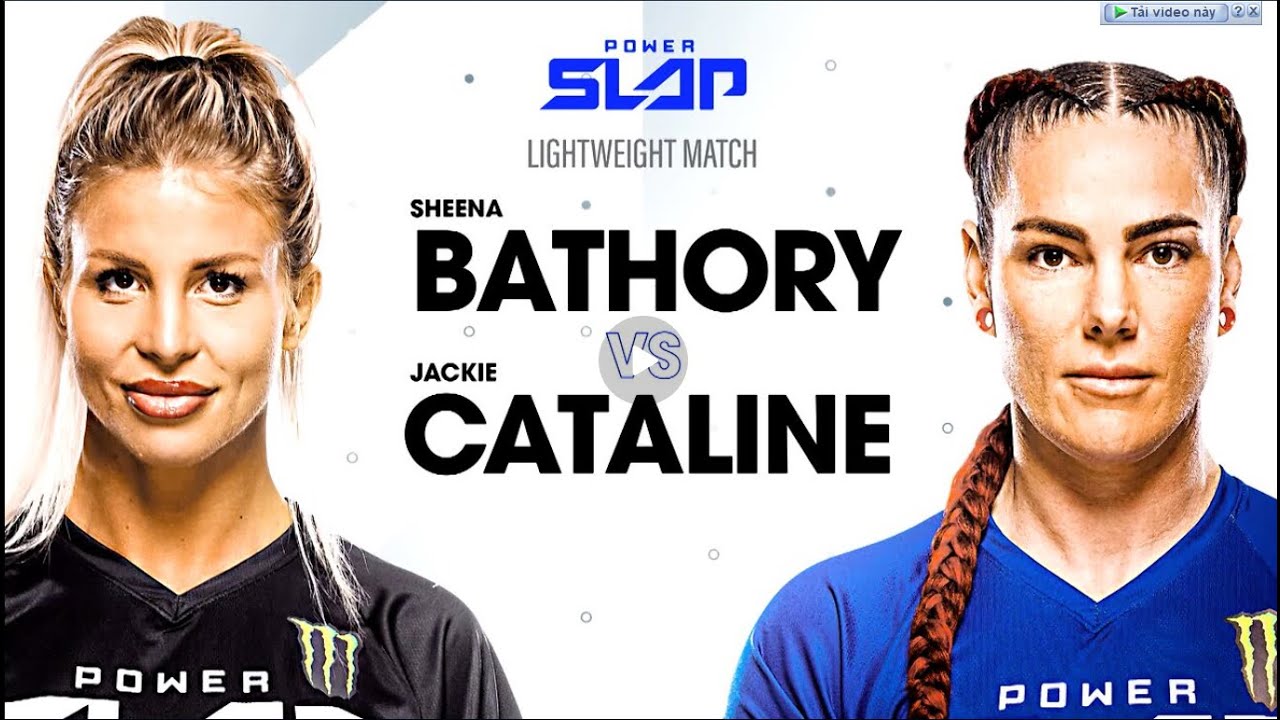 Sheena Bathory vs. Jackie Cataline l Power Slap 6: KO Chris vs Muniz ...
