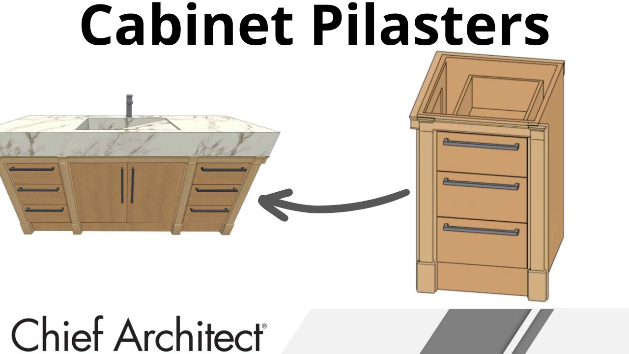 Adding Stylish Pilasters for a Sophisticated Look - YouTube