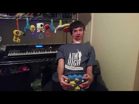 megcos musical octopus piano toy
