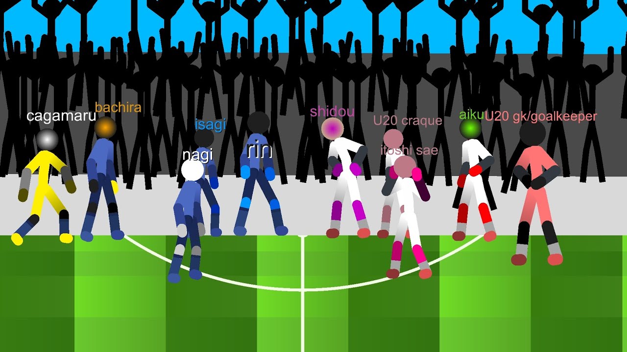 Shidou showcase azure latch (stick man/sticknodes animation) - YouTube